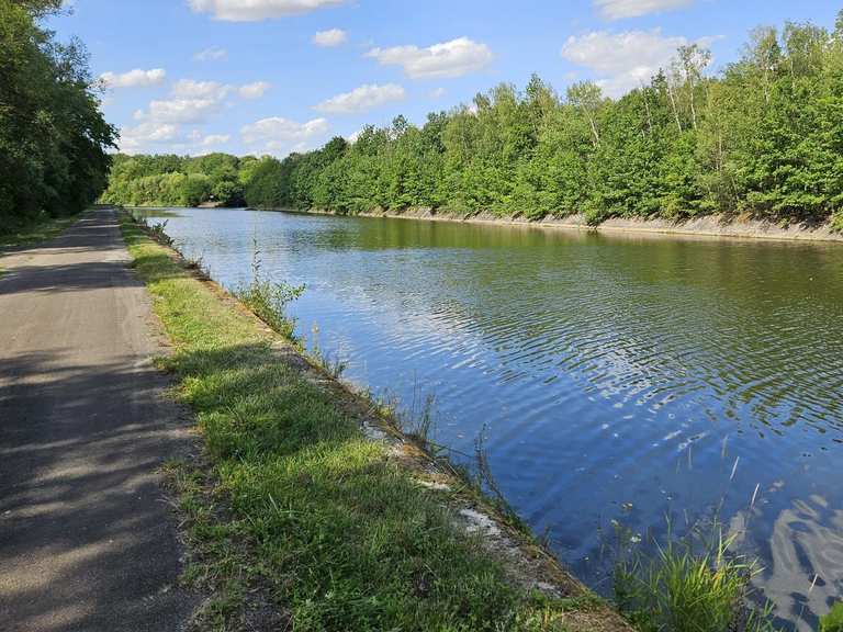 Confluence de la Sambre et de l'Orneau - Itinéraires vélo et carte | Komoot