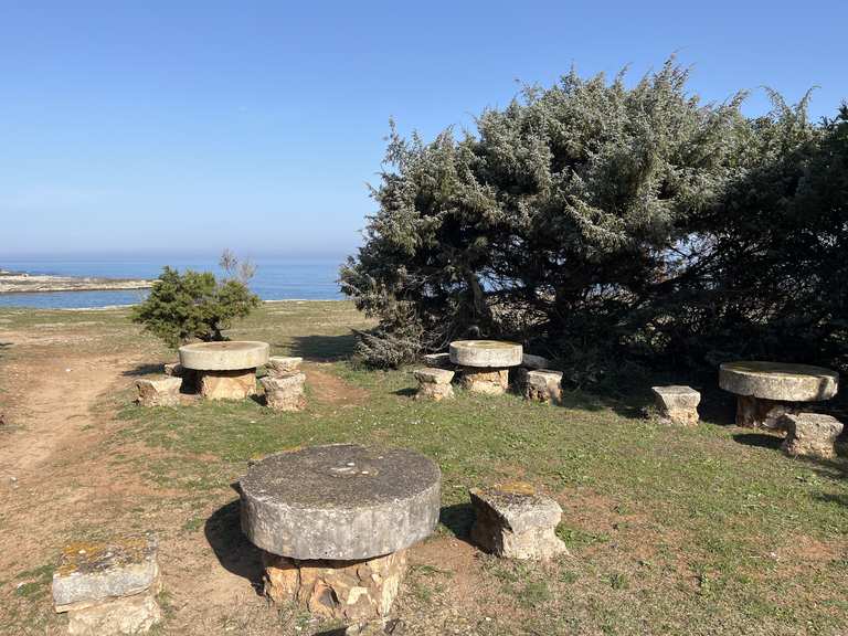 Sea view parking pitch (Valtur -Ostuni) - Mountain Bike Trails & Tracks ...