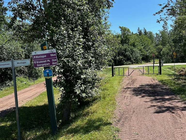 Confederation Trail: Montague Junction from Georgetown — Prince Edward ...