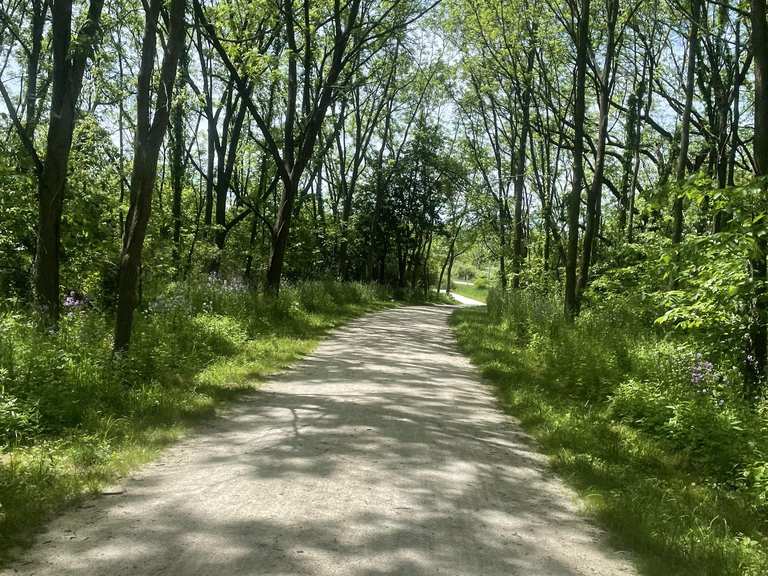 Prairie – Wilson Hall @ Fermilab Loop from Highlands | road ride | Komoot