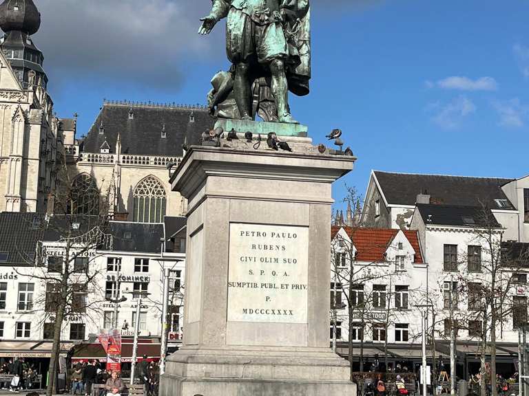 Standbeeld Peter Paul Rubens.: Wanderungen und Rundwege | komoot