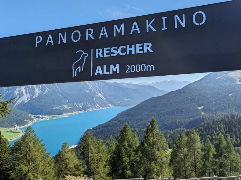 Reschen Bell Tower to Rescher Alm Pilgrimage Trail | hike | Komoot