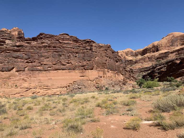 Moab Canyon Pathway to Arches National Park — Moab | Fahrradtour | Komoot