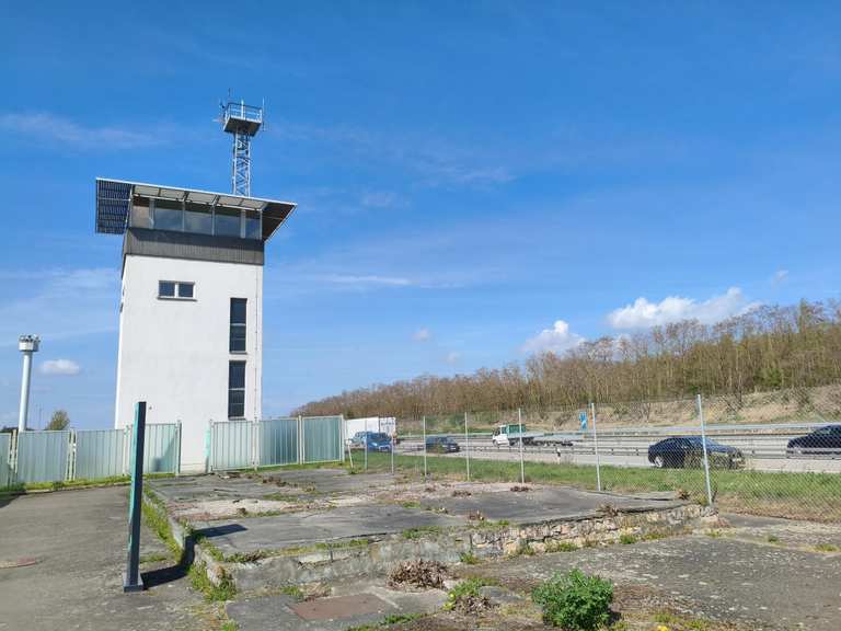 Command Tower at the Border Crossing Routes for Walking and Hiking | Komoot