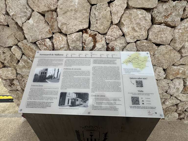 Mallorca Railway Pathway Road Cycle Routes and Map | Komoot