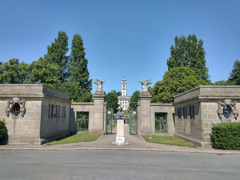 Jesse Boot Statue and Highfields Park Gates Routes for Walking and ...