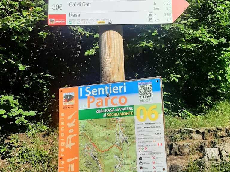 Sacro Monte di Varese and Monte Tre Croci – loop tour | hike | Komoot