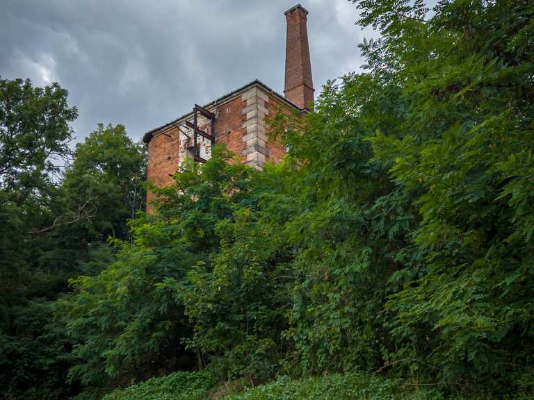 Ruins of the Modlin Fortress Grain Elevator Routes for Walking and ...