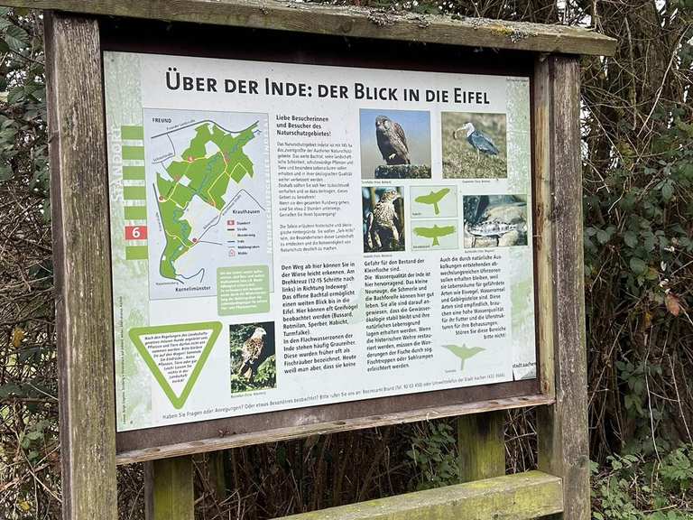 Carved Stone Marker on B5 Trail Routes for Walking and Hiking | Komoot