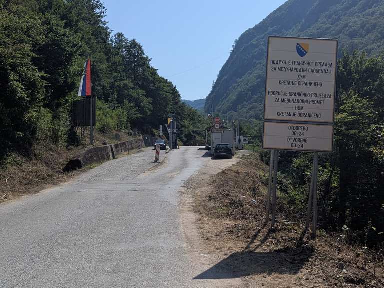 Montenegro–Bosnia Border Crossing Bridge (Park Prirode Piva) - Cycle ...