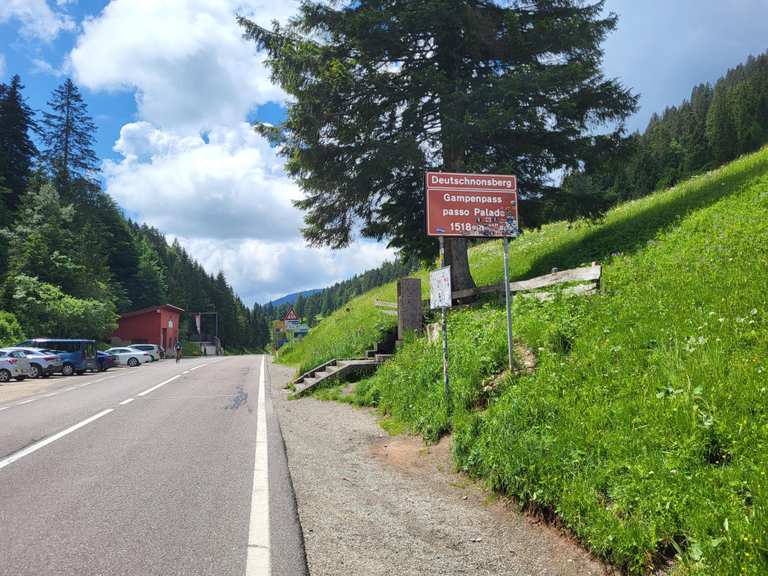 Mendel Pass and Gampen Pass | road ride | Komoot