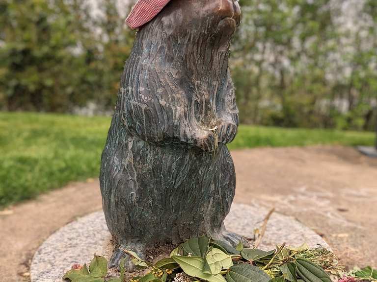 Beaver Sculpture at Heron Pointe Wetland – Cycling Routes & How to Get ...