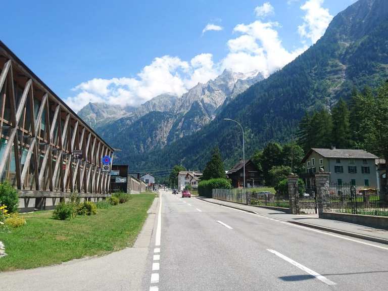 Salita al Passo del Maloja da Chiavenna - Road Cycle Routes and Map ...