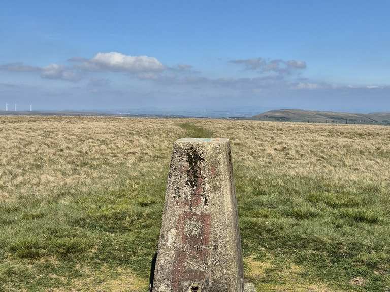 Cowpe Lowe Trig Point: Wanderungen und Rundwege | komoot
