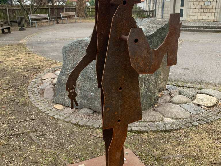 Reichtum Armut - wandernde Kunstinstallation : Radtouren und Radwege ...