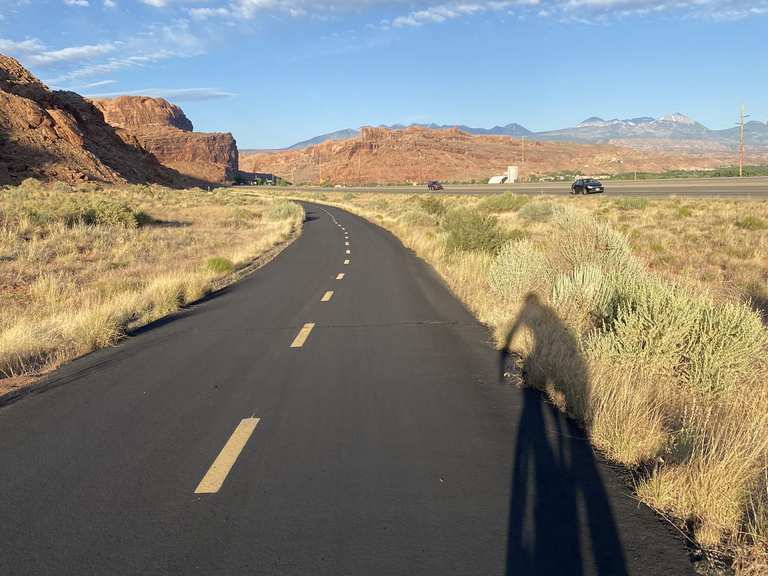 Moab Canyon Pathway to Arches National Park — Moab | Fahrradtour | Komoot