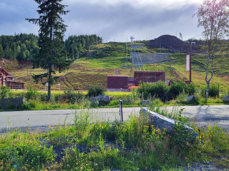 Loop hike to Korset and Kongens Gruvehaug from Funkelia | hike | Komoot