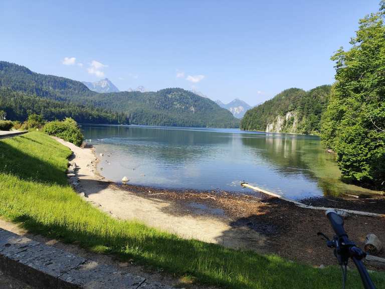 View of Alpsee - Mountain Bike Trails & Tracks | Komoot