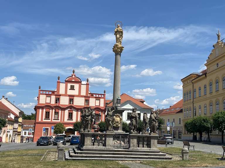 Písek Stone Bridge and Old Town - Cycle Routes and Map | Komoot