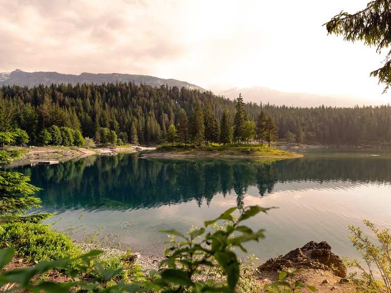 Randonnée des 4 lacs : lac de Cauma - lac de Cresta - gorges de ...