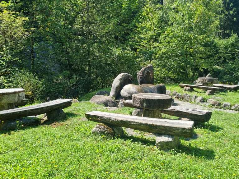 Rest Area at Trögener Klamm Routes for Walking and Hiking | Komoot