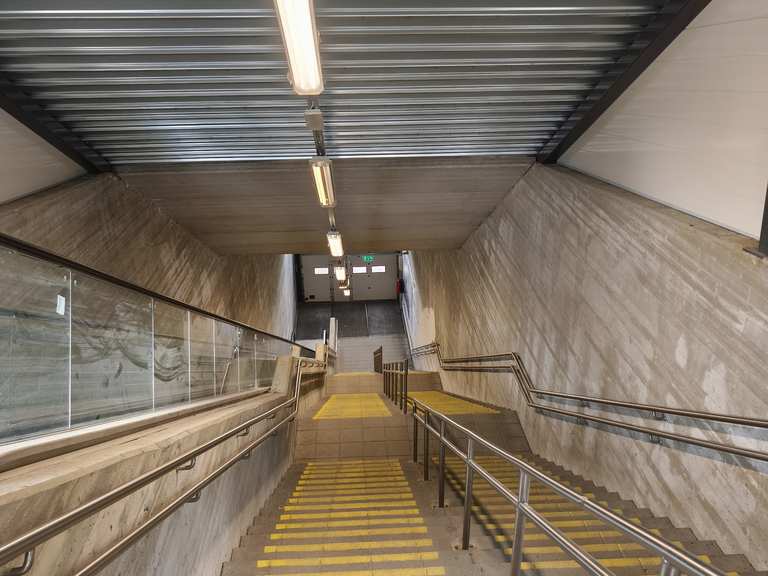 Hiihtostadion Entrance and Staircase Routes for Walking and Hiking | Komoot