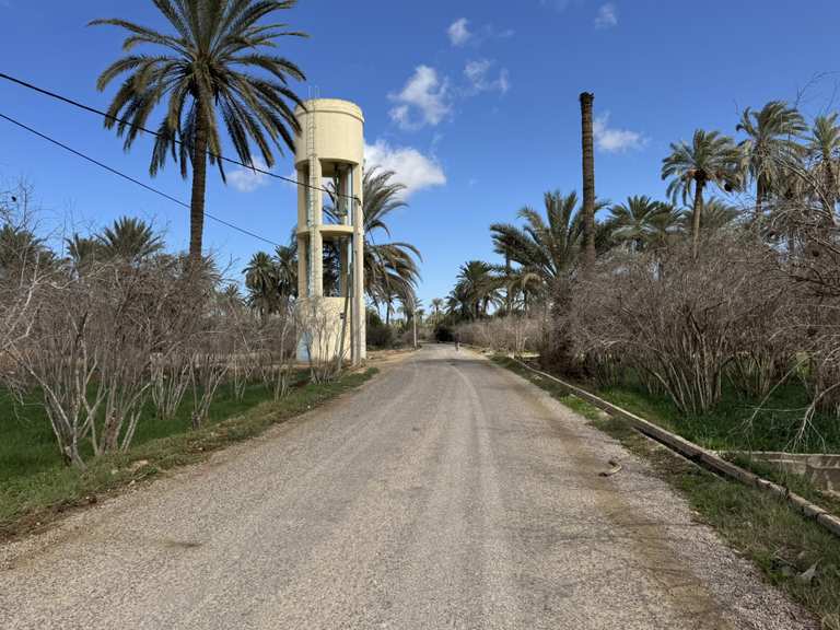 Route nord de Mareth à Zarat Itinéraires vélo et carte | Komoot