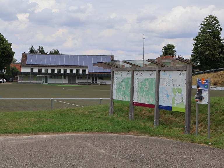 Infotafel Puls 3: Wanderungen und Rundwege | komoot