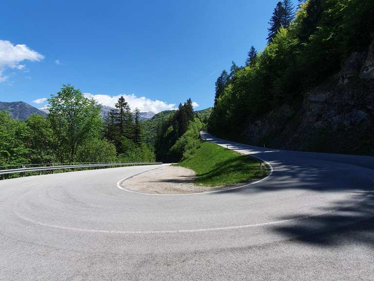 Ascent to Passo Duron from Tione di Trento – Cycling Routes & How to ...