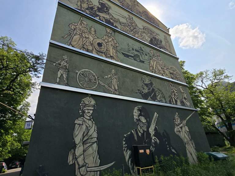 Mural „Reduta Ordona“: Wanderungen und Rundwege | komoot