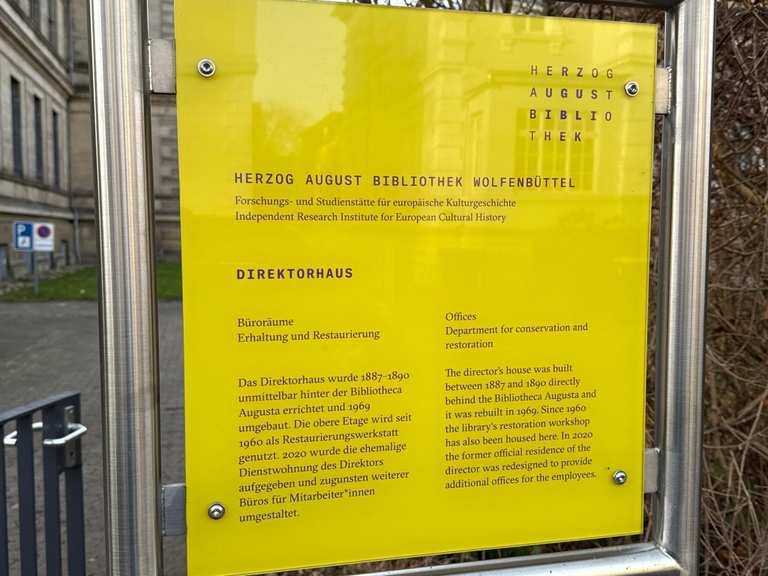 Magazinbau der Herzog August Bibliothek – Wanderungen & Anfahrt | Komoot