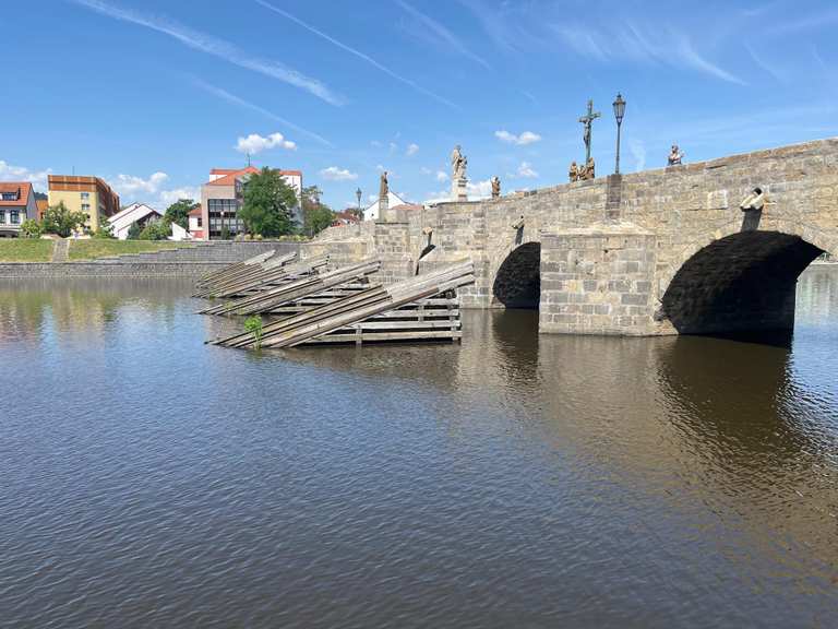 Písek Stone Bridge and Old Town - Cycle Routes and Map | Komoot