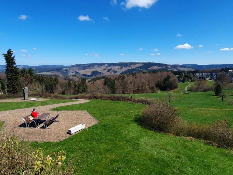 Blick auf das Pumpspeicherkraftwerk Goldisthal : Radtouren und Radwege ...