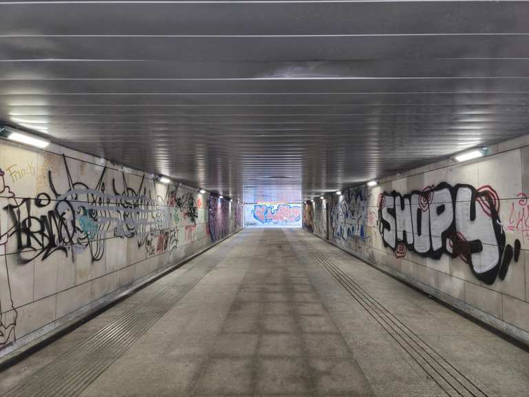 Underground passage (Boleść Street). Routes for Walking and Hiking | Komoot