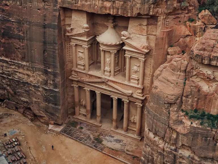 AlAl-Khazneh, Petra, Jordan 🇯🇴: Wanderungen und Rundwege | komoot