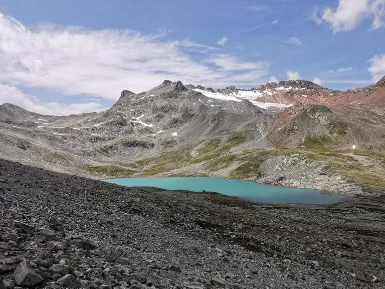 Etappe 5: Von der Friedrichshafener Hütte zur Darmstädter Hütte ...