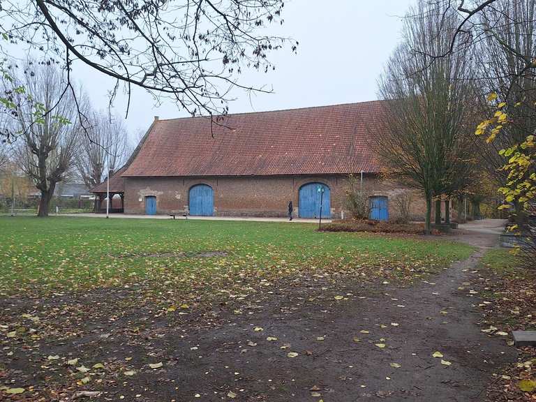 Transverse Barn of 't Goet te Wynckele Routes for Walking and Hiking ...