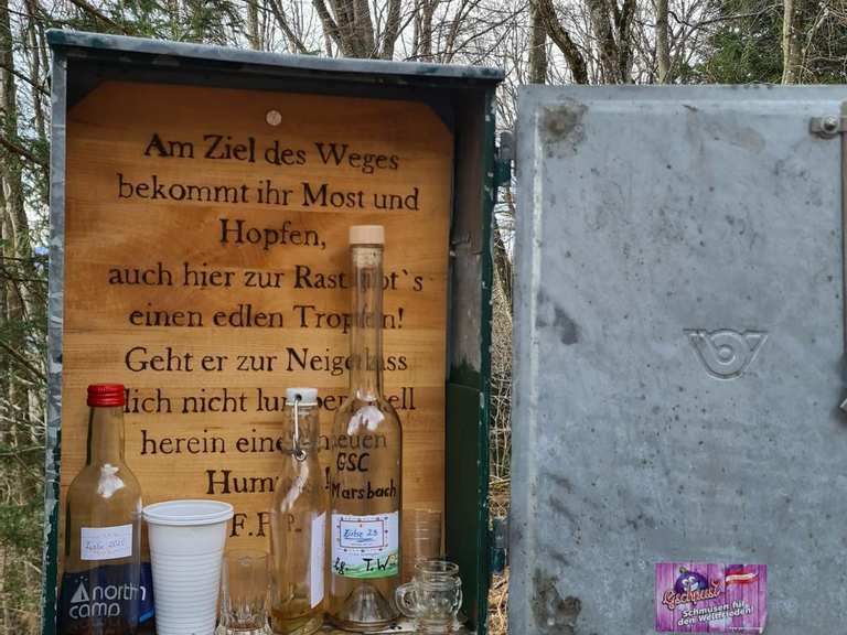 Schnapps mailbox on Schoberstein – Hikes & How to Get There | Komoot