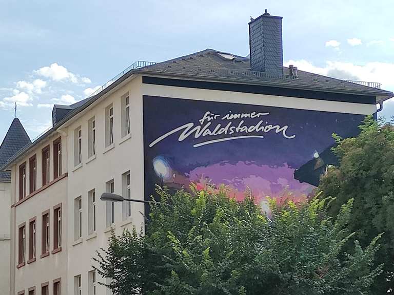 Waldstadion Mural – Cycling Routes & How to Get There | Komoot