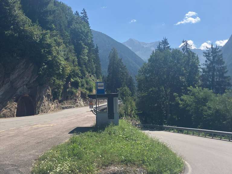 Jaufenpass road hairpin bend. Madness without end. Routes for Walking ...