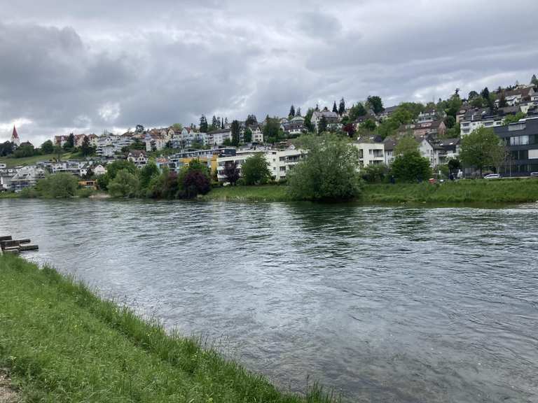 Riverside Cycle Path in Zurich - Mountain Bike Trails & Tracks | Komoot