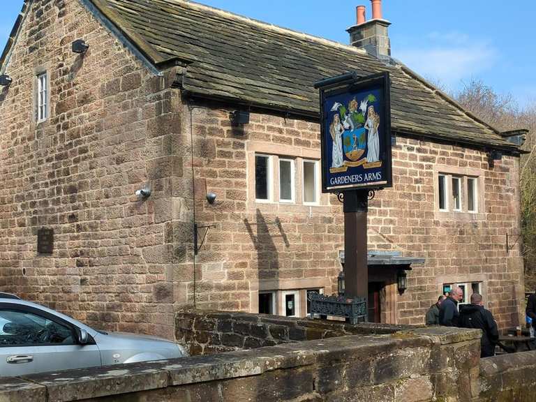 Gardiners Arms – Burgess Bridge, Nidd Gorge Runde von Bilton ...