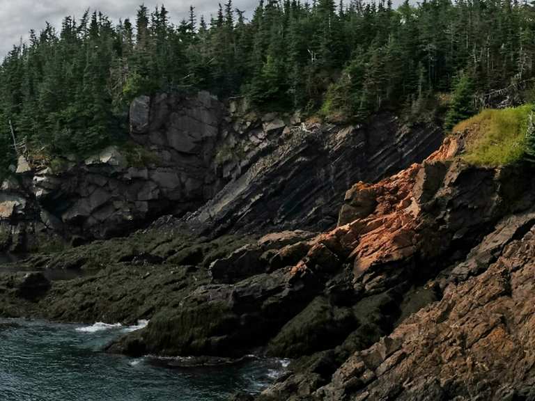 Rock of Gibraltar Trail & Herring Cove Beach loop — Herring Cove ...