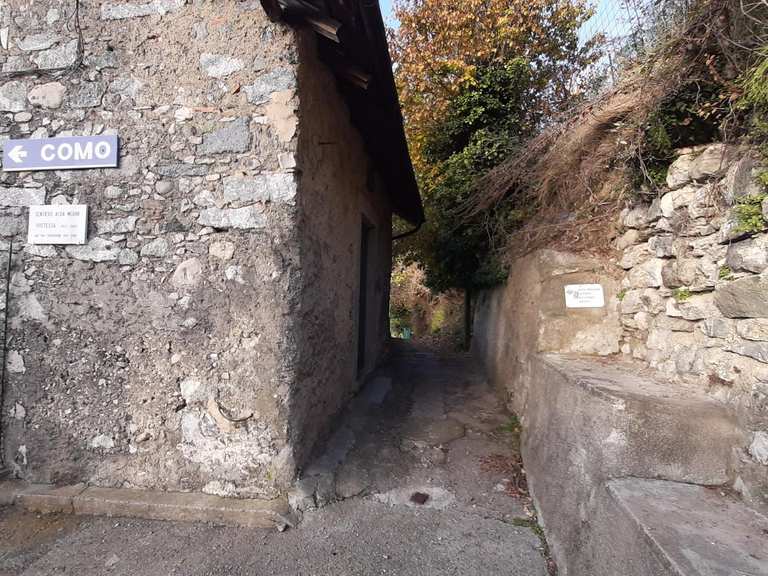 Poetry Path from Brunate to Como | caminhada | Komoot