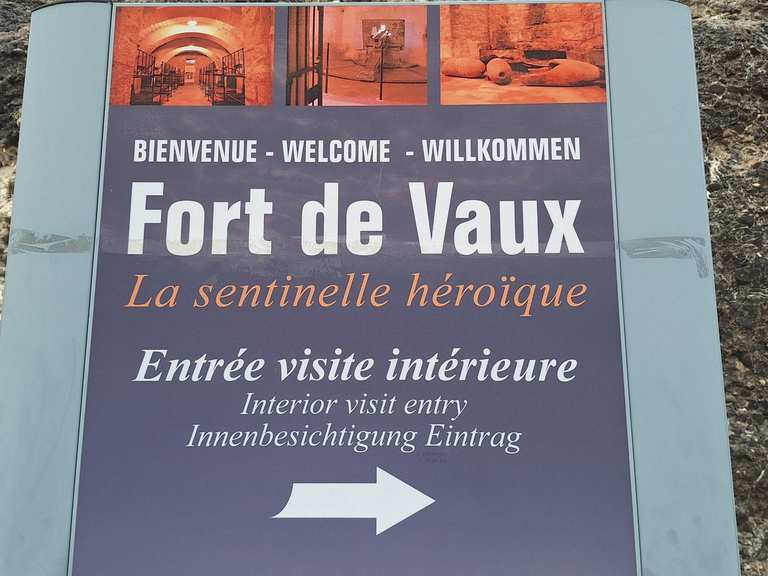 Onthaal en Shop Fort Vaux Routes for Walking and Hiking | Komoot