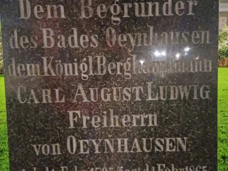 Carl August Ludwig, Baron von Oeynhausen (1795–1865) Routes for Walking ...