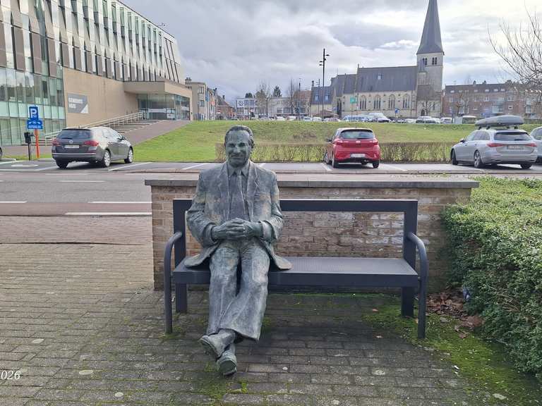 Statue of Dr. Jef Lemmens Routes for Walking and Hiking | Komoot