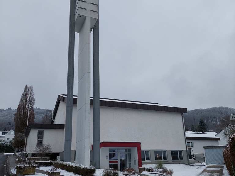 Protestant Parish of St. Johannes Fischbach Routes for Walking and ...