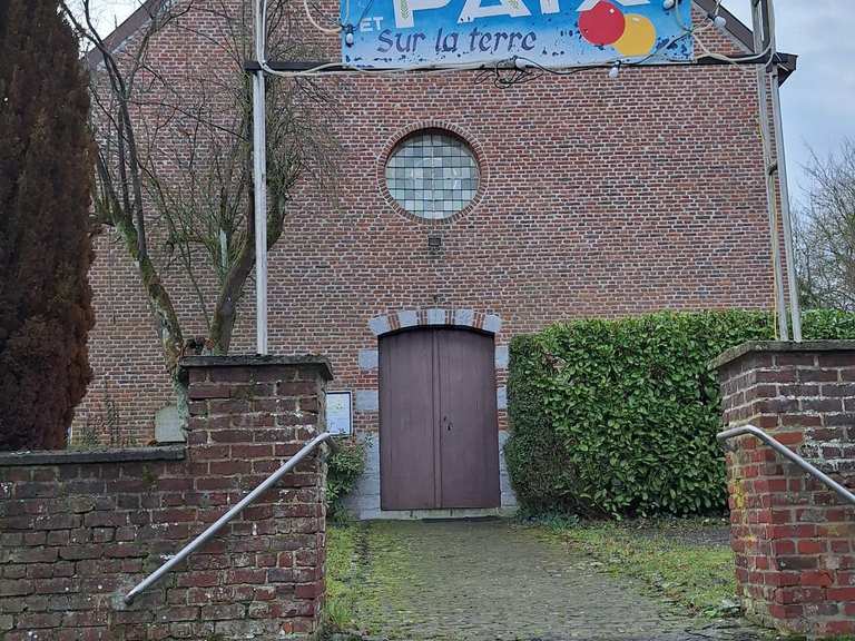 Saint-Amand Church, Lamain Routes for Walking and Hiking | Komoot