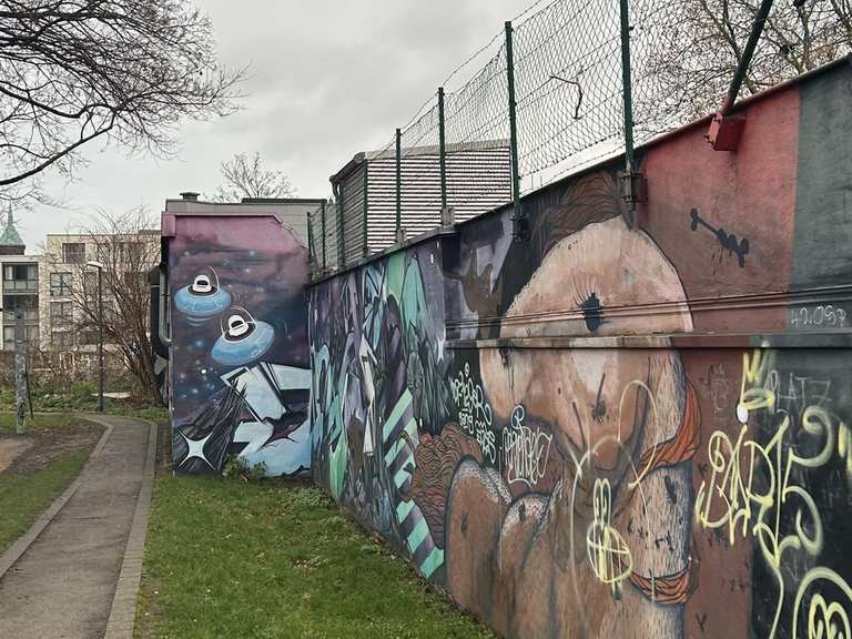 Street art Routes for Walking and Hiking | Komoot